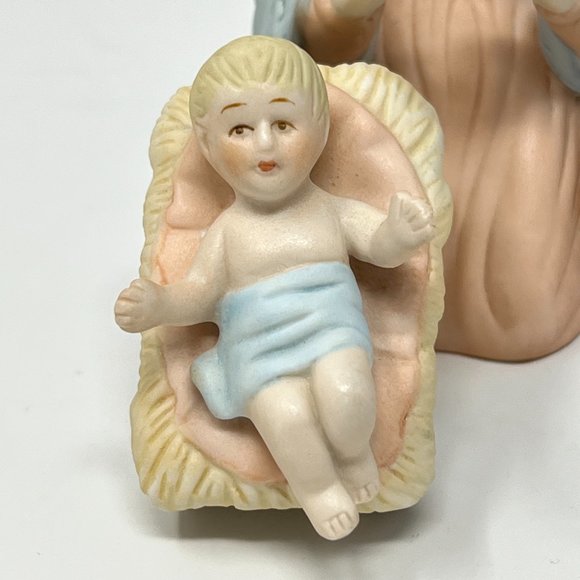Lefton | Holiday | Vintage Mary Baby Jesus Christmas Nativity Lefton ...